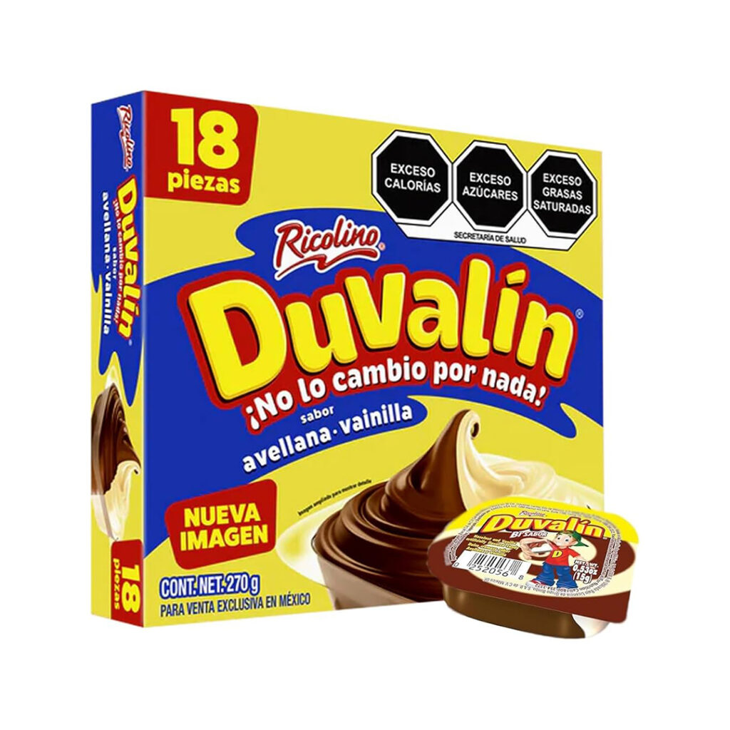 Duvalin Bi Sabor Avellana y Vainilla 18Pzas – El Circo Dulcería